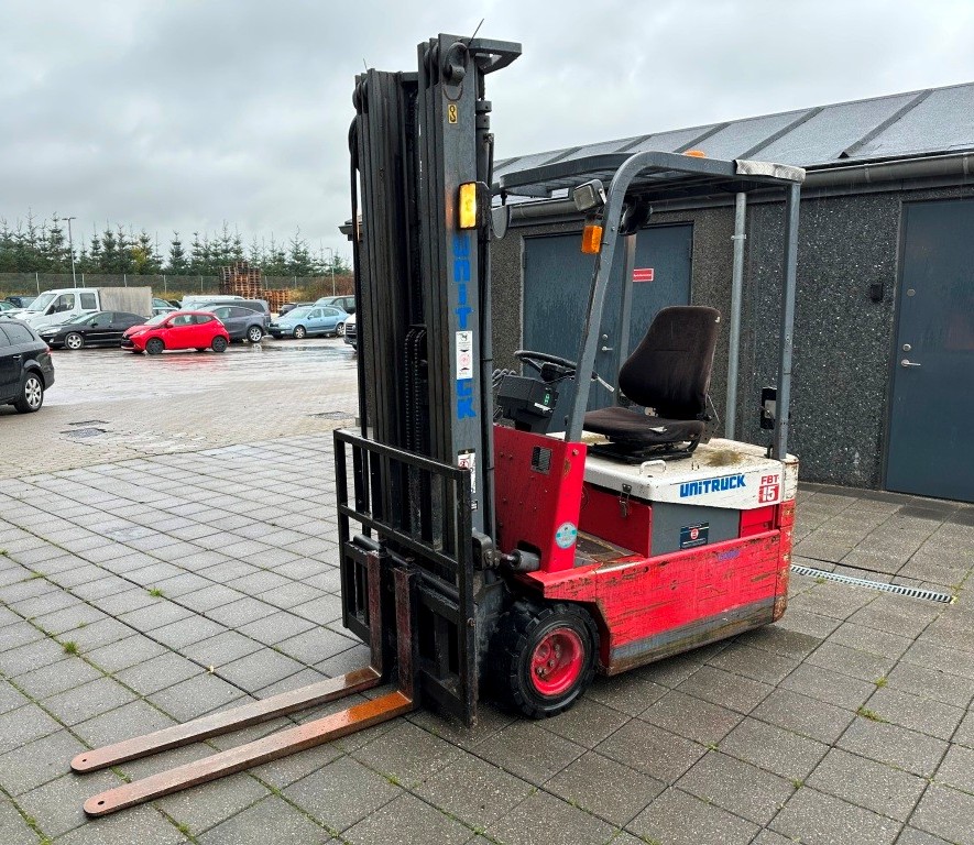 UNITRUCK FBT 15 P TI8D550M electric forklift - B2Bauctions.dk