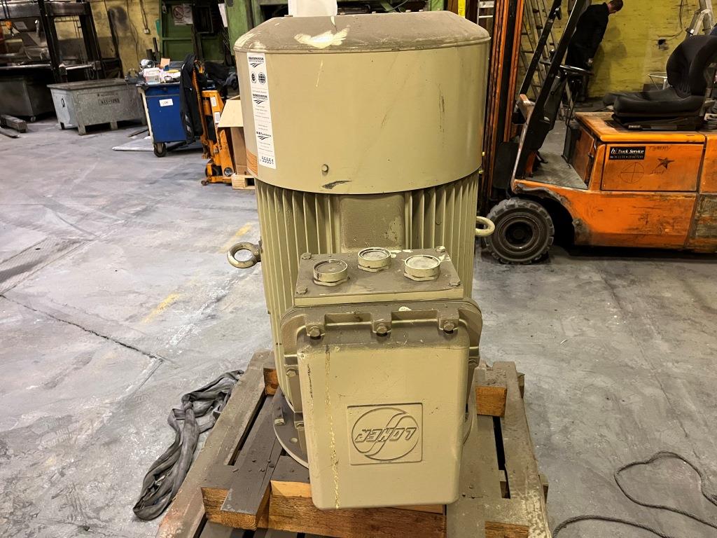 LOHER DREHSTROMMotor type 315 L, ubrugt - B2Bauctions.dk